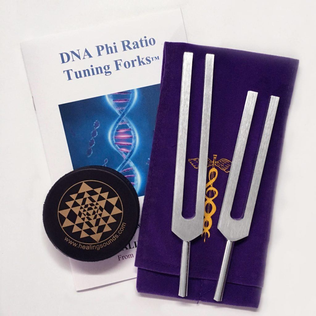 Sacred Ratio Pythagorean Tuning Forks Kit - healingsounds.com